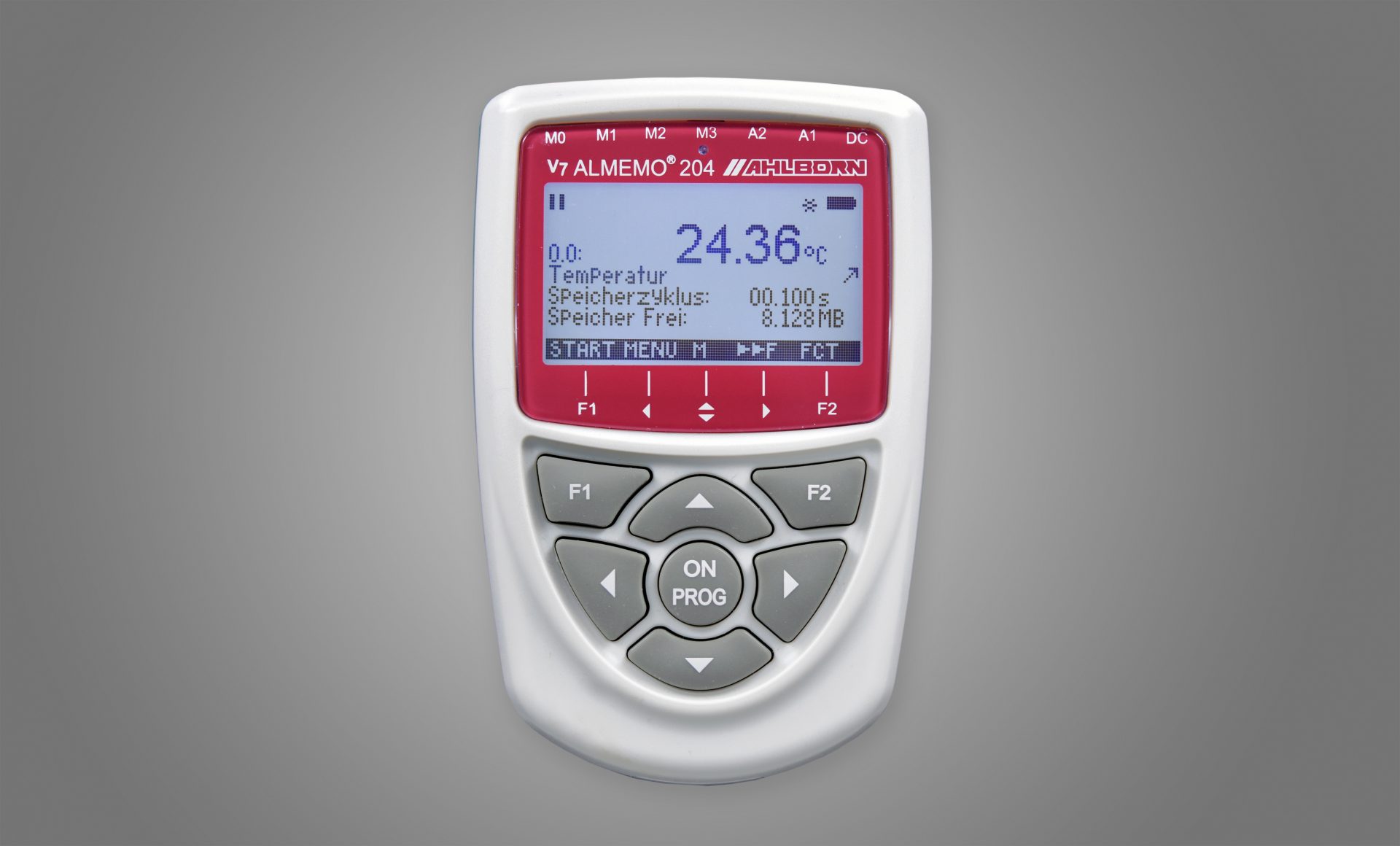 Smarter Datenlogger ALMEMO® 204 mit 4 Eingängen und bis zu 40 Messkanälen