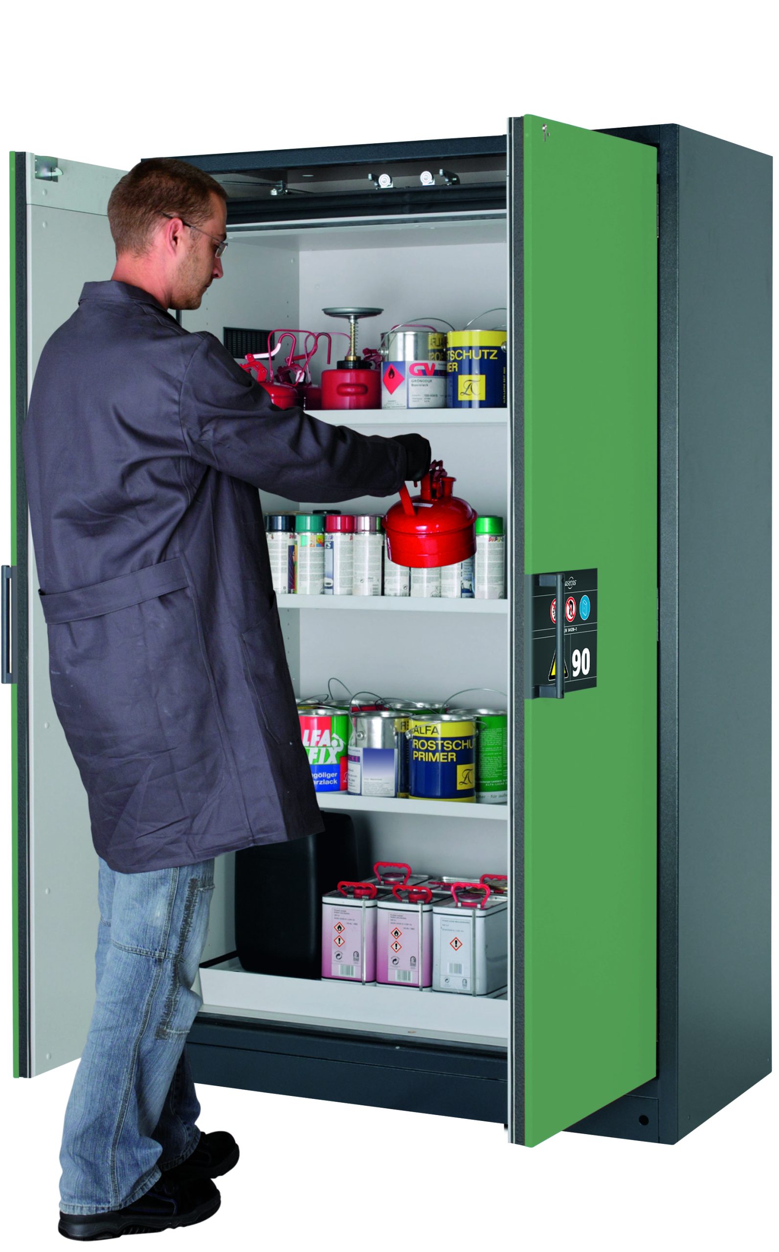 Mit Gefahrstoffschränken Mitarbeiter und Umwelt schützen ...